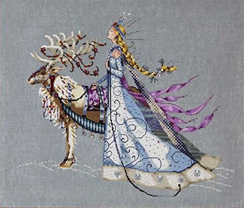 Mirabilia Cross Stitch Pattern The Snow Queen 18x15 Counted Chart #143 ...