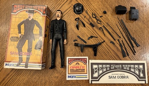 Minty Marx Johnny West Vintage Best Of The West Movable Badman Sam ...