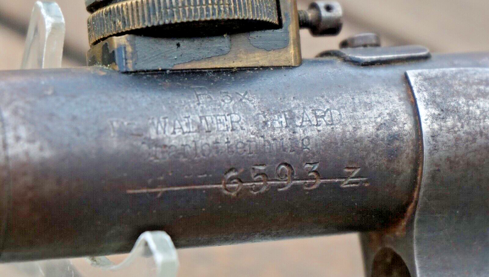 B3x Dr. WALTER GERARD Charlottenburg Gew. Nr. 6593z. R.92 STEEL SNIPER ...