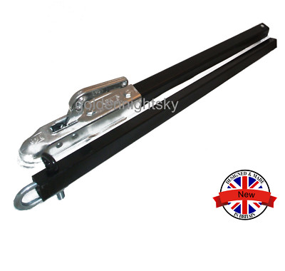 NEW Pro Vehicle Recovery Tow Pole Towing Bar Straight Heavy Duty 3.5 ...