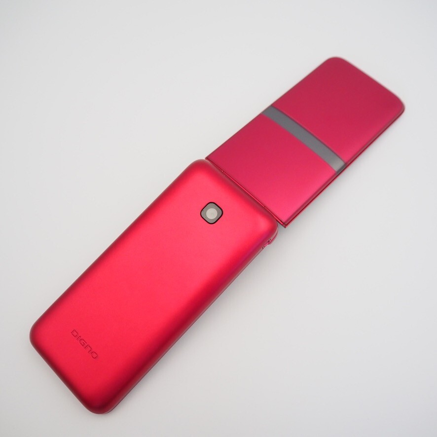[Near Mint] KYOCERA KY-42C DIGNO KEITAI Red ANDROID FLIP PHONE UNLOCKED ...
