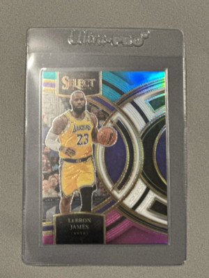 Lebron James 2023-24 Select Parallel Teal/White/Pink Prizm #135 LA ...
