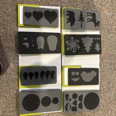 Accuquilt GO Die Lot. Set Of 8 Dies With Storage Box. | eBay