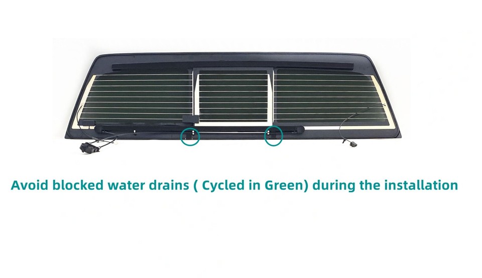 Power Heated Back Window Glass Slider For Chevrolet Silverado & GMC ...