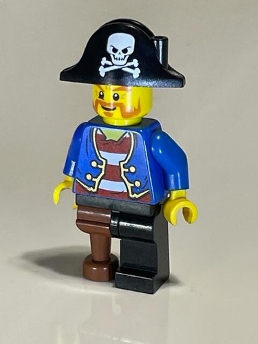 Lego Pirate Caption Peg Leg Minifigure USED Good Condition pi146 #10 | eBay