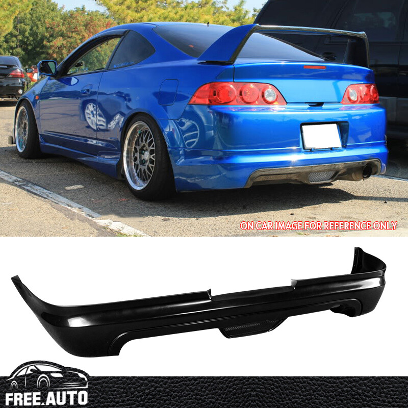 For 05-06 Acura RSX 2DR Rear Bumper Lip Diffuser Spoiler Splitter Mugen ...