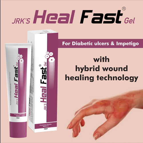 Heal Fast Gel 25gm Dr. JRK (paquet de 2) fabriqué par des herbes ...