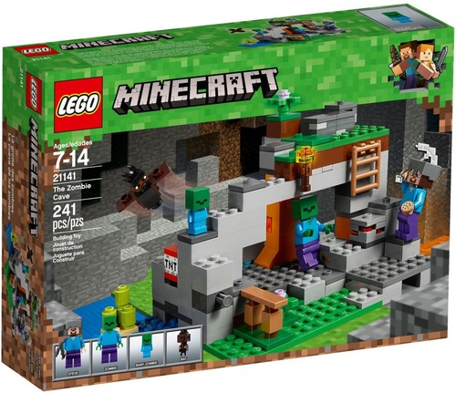 LEGO Minecraft The Zombie Cave Set 21141 New, Factory Sealed ...