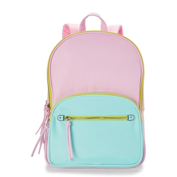 No Boundaries Pastel Colorblock Backpack - Gem