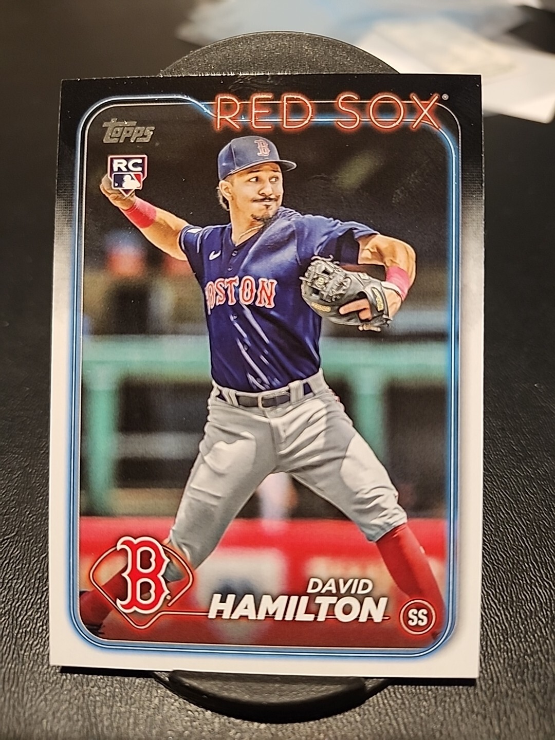 2024 Topps Series 1 Base #202 David Hamilton RC Rookie Boston Red Sox ...
