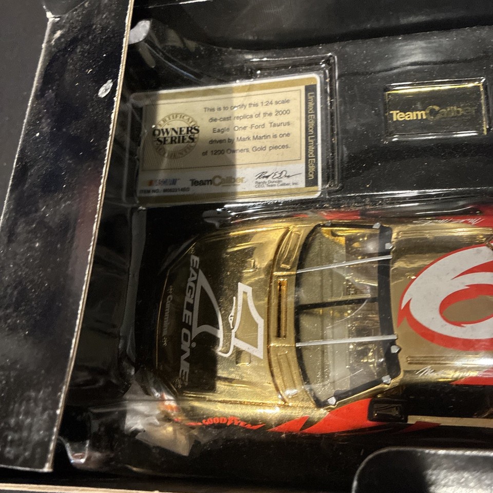 Mark Martin Eagle 1 team caliber owner’s gold diecast NASCAR | eBay
