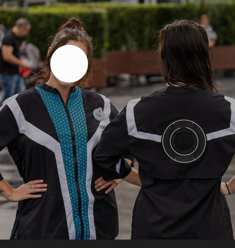 TRON LIGHTCYCLE RUN DISNEY WORLD CAST MEMBER SHIRT UNIFORM MAGIC ...