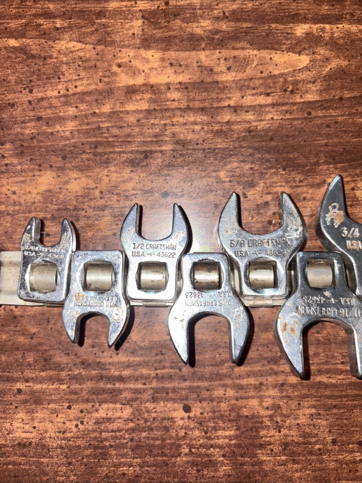 Craftsman SAE Crows Foot Set | eBay