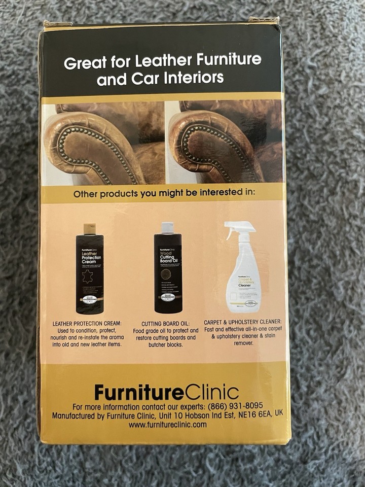 Leather Re-coloring Balm Furniture Clinic Color Restorer | eBay