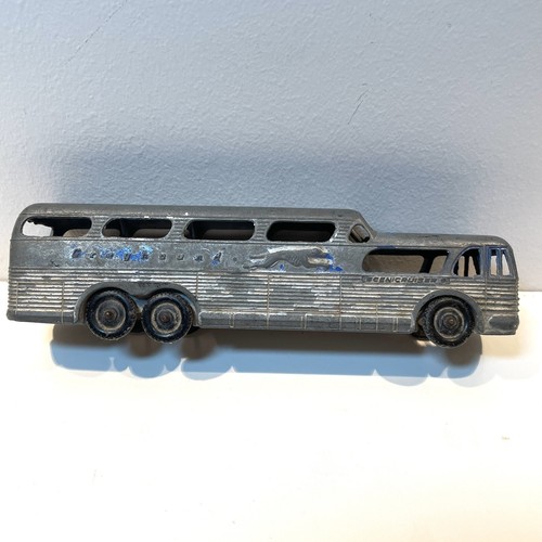 Vintage Greyhound Bus Metal Antique Toy | eBay