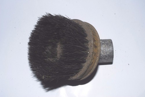 OLD GENUINE VACUUM CLEANER DUSTING CUP BRUSH TOOL 3" [75MM] DIA WITH ...