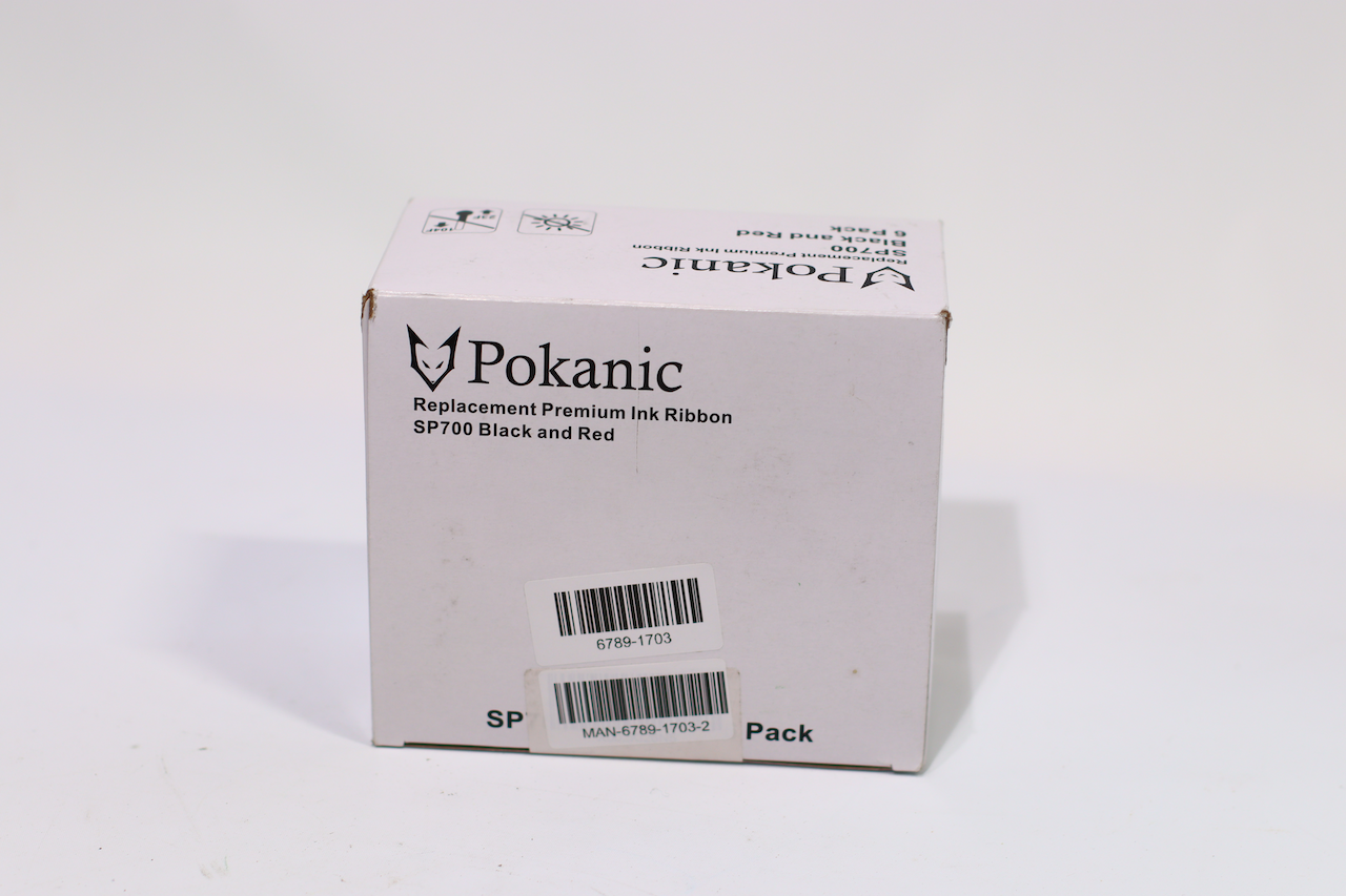 Pokanic replacement Premium Ink Ribbon Sp700 Black and Red 817215102197 ...