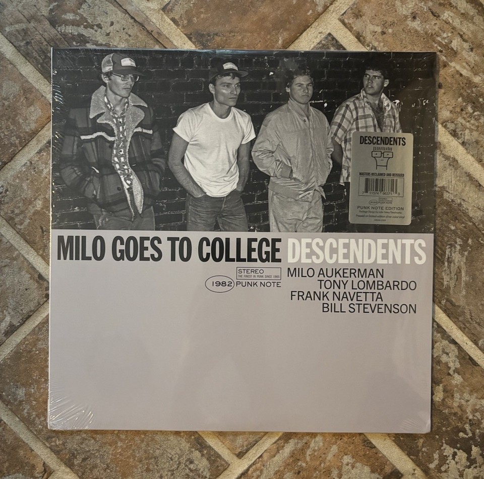 Descendents Milo Goes To College Limited Punk Note Edition Silver Vinyl ...