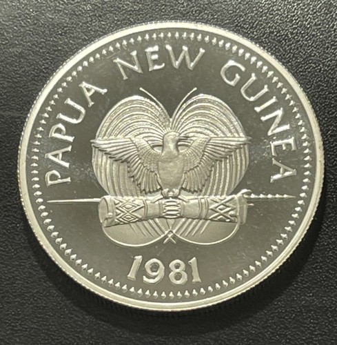 New Guinea 1981 5 Kina Silver Coin: Intern.Year of the Child-Mintage ...