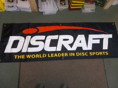 Discraft Disc Golf Banner Display 70inches X 24inches | eBay