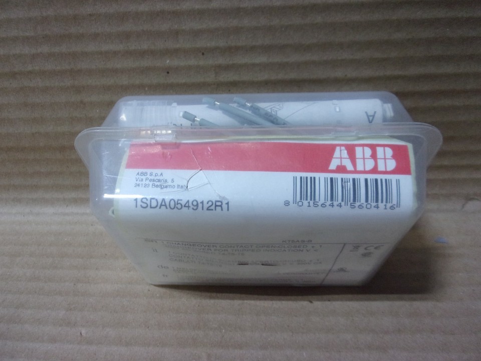 NEW ABB SACE T6H 800 3 Pole 800 Amp 600V SHUNT TRIP Circuit Breaker NNB ...