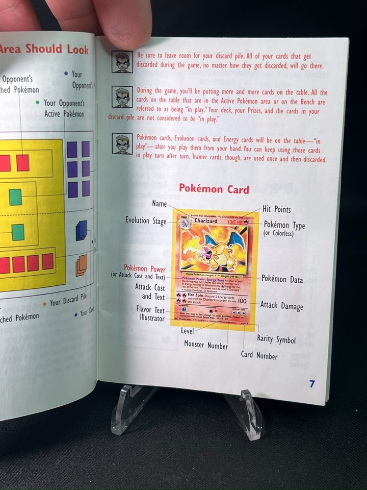 Pokémon TCG Rule Book – Version 2 – Original Vintage Rulebook WOTC 1999 ...