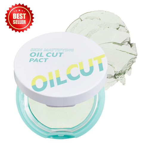 Compact - Oil Cut Pact | Sebum Absorbing, Korean Pressed Setting Powder ...