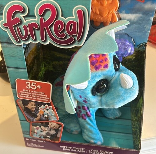 FurReal Hoppin Topper Dino Interactive Plush Dinosaur, Fur Real Pet | eBay