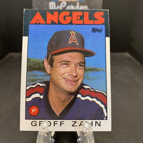 1986 Topps Geoff Zahn #42 Los Angeles Angels | eBay