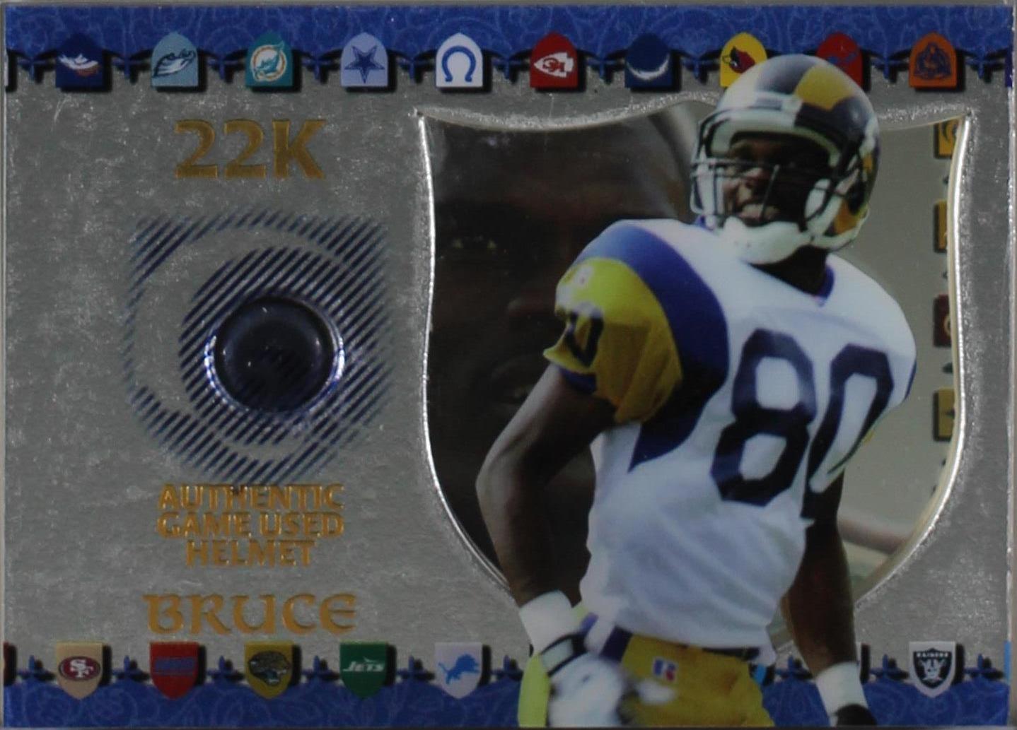 1997 Collector's Edge Excalibur - Game Gear Isaac Bruce #20 /249 (MEM ...