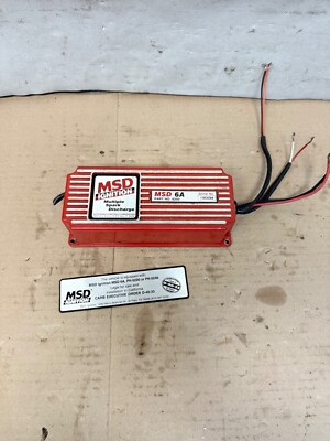 CHEVY MSD 6A #6200 FORD MOPAR IGNITION CONTROL BOX MULTIPLE SPARK | eBay