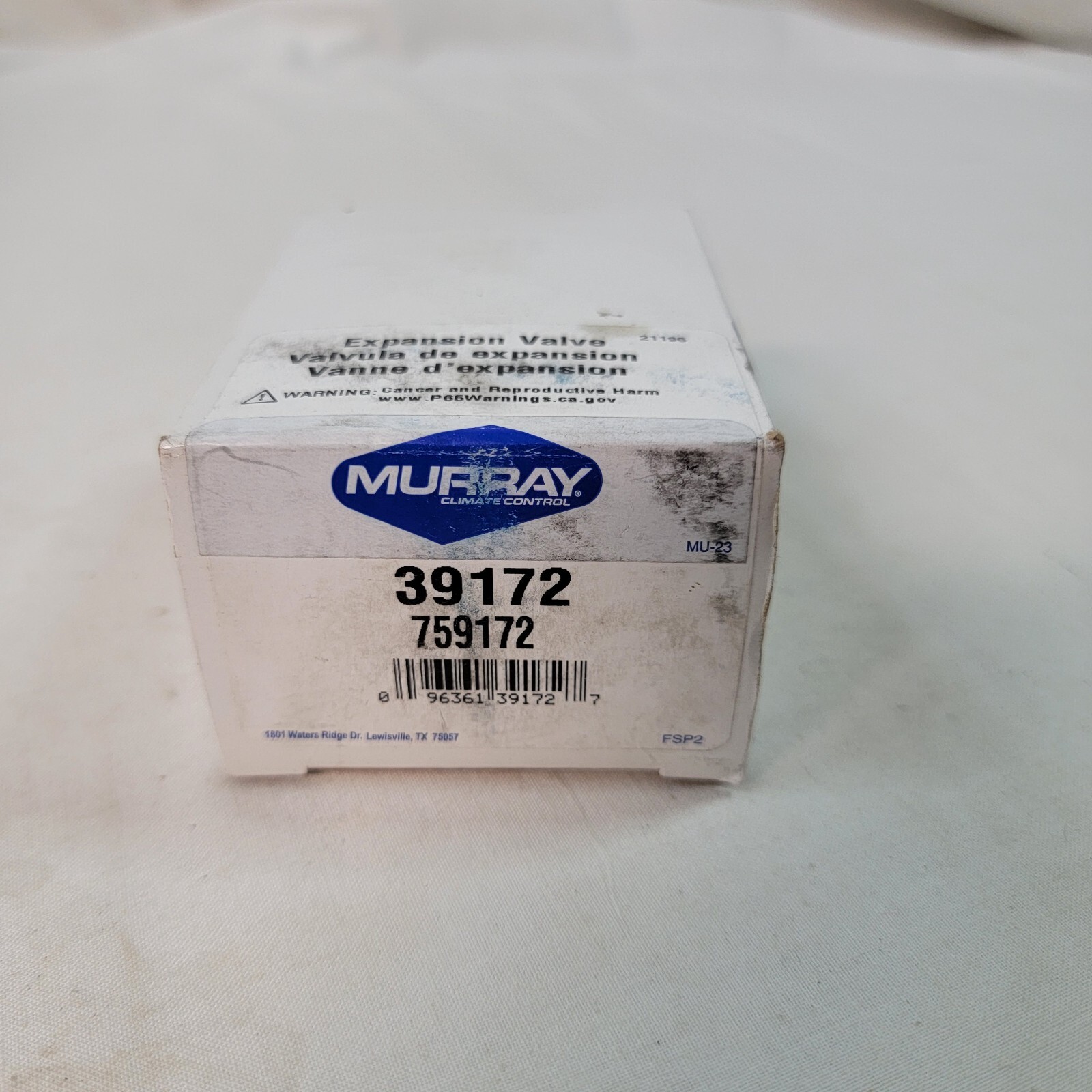 A/C Expansion Valve Murray 39172 Block Type w/o Solenoid | eBay