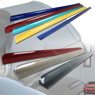 Fit For VW Jetta MK5 Boot Trunk Lip Spoiler Wing + Roof Spoiler Painted ...