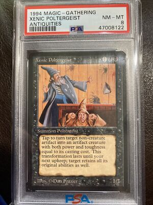 Xenic Poltergeist Antiquities PSA 8 NM-MT English 1994 MTG | eBay
