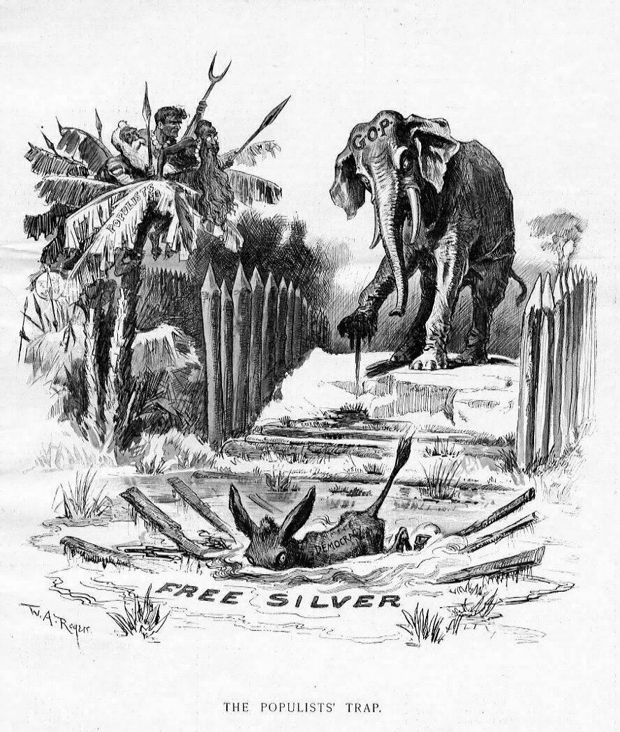 Thomas Nast Donkey And Elephant