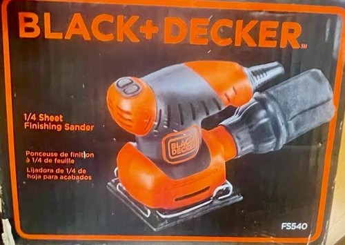 BLACK & DECKER 1/4 INCH SHEET SANDER FS540 | eBay