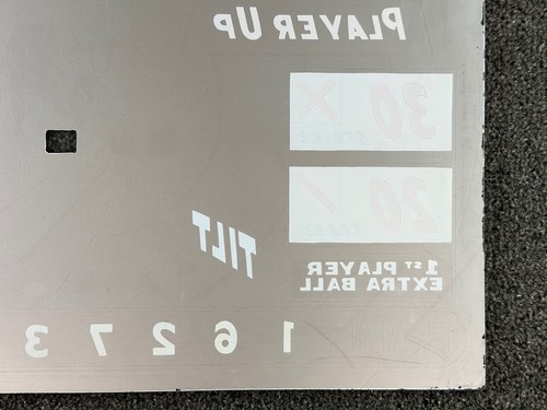 Williams Ten Strike Arcade Game Bowling Bowler Machine Game Backglass ...