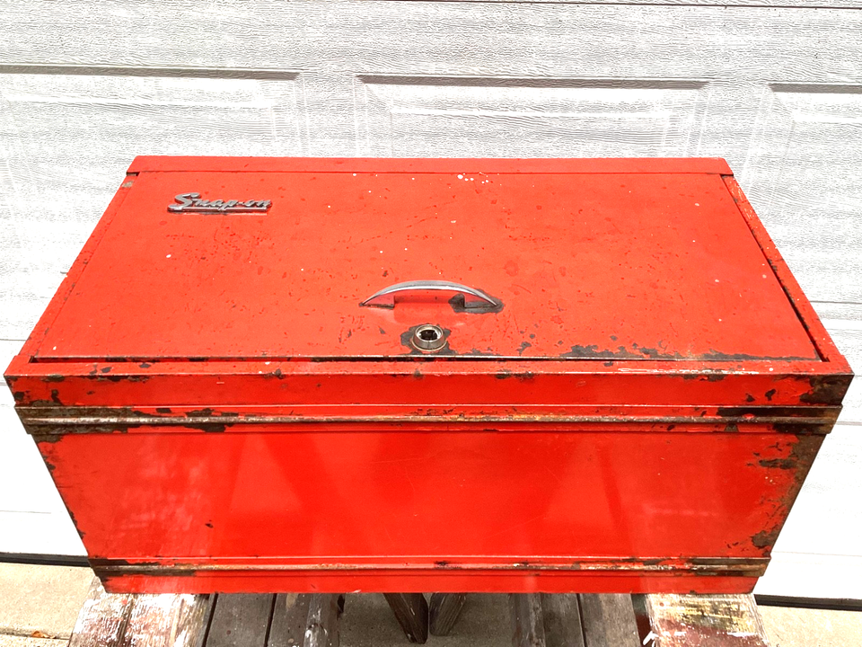 Snap On USA Vintage 8 Drawer Top Box With Side Handles And Removable ...