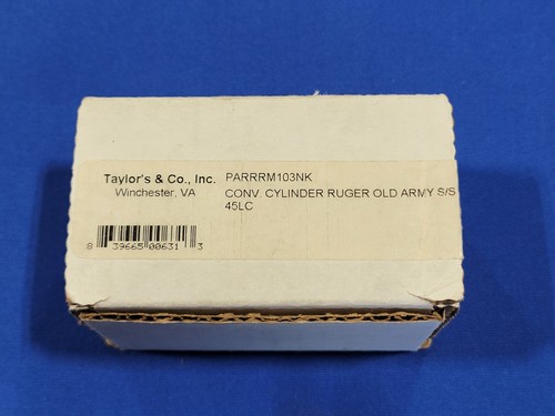 Taylor's & Co. Conversion Cylinder for Ruger Old Army Stainless 45LC | eBay