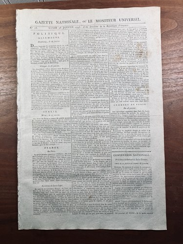 Testament Of Louis Capet Marie Antoinette 1793 Louis XVI Dauphin Sieyes ...