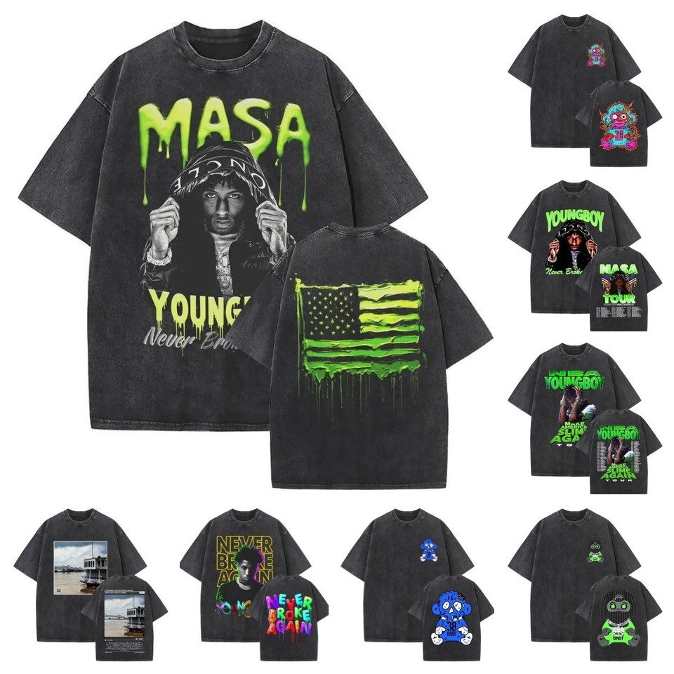 NBA YoungBoy “Make America Slime Again” Tour T-Shirt | Cotton ...