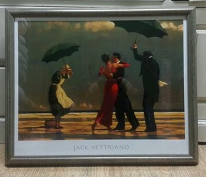 The Singing Butler by Jack Vettriano Deluxe Framed Art Print | eBay