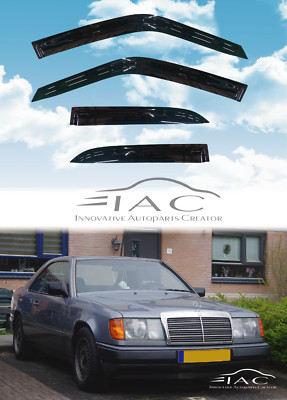 For Mercedes-Benz W124 86-95 Window Visor Vent Sun Shade Rain Guard ...