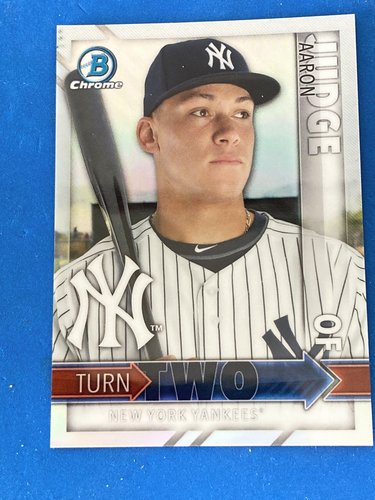 2016 Bowman Chrome Turn Two Aaron Judge & Mateo Rookie Card #TT-JM Mint ...