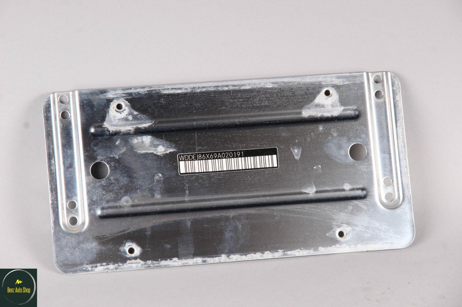 07-12 Mercedes W216 CL550 CL600 S550 Rear License Plate Bracket ...