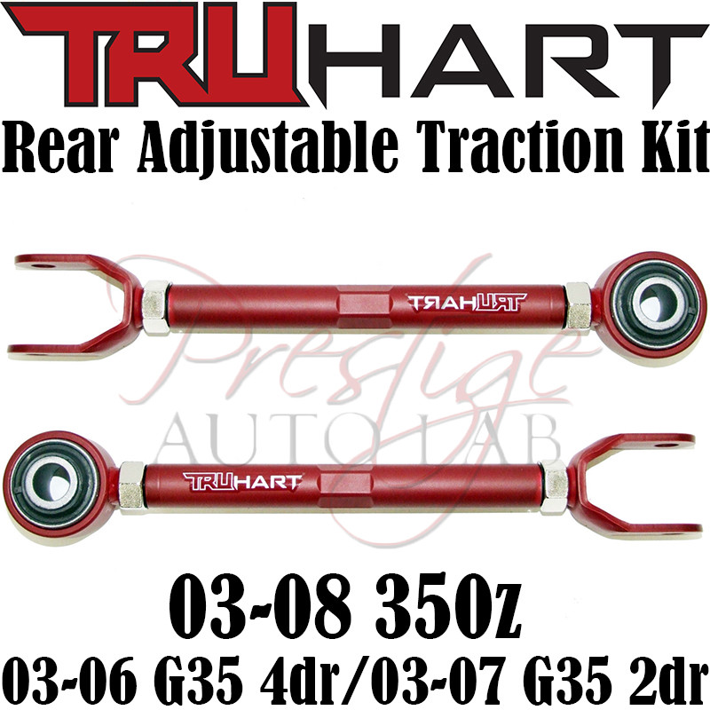 TRUHART Rear Camber, traction & LOWER CONTROL ARM KIT For 350Z G35 ...