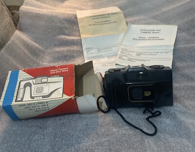 35mm Camera With Hot Shoe Focus Free With Neck Strap Built In Lens ...