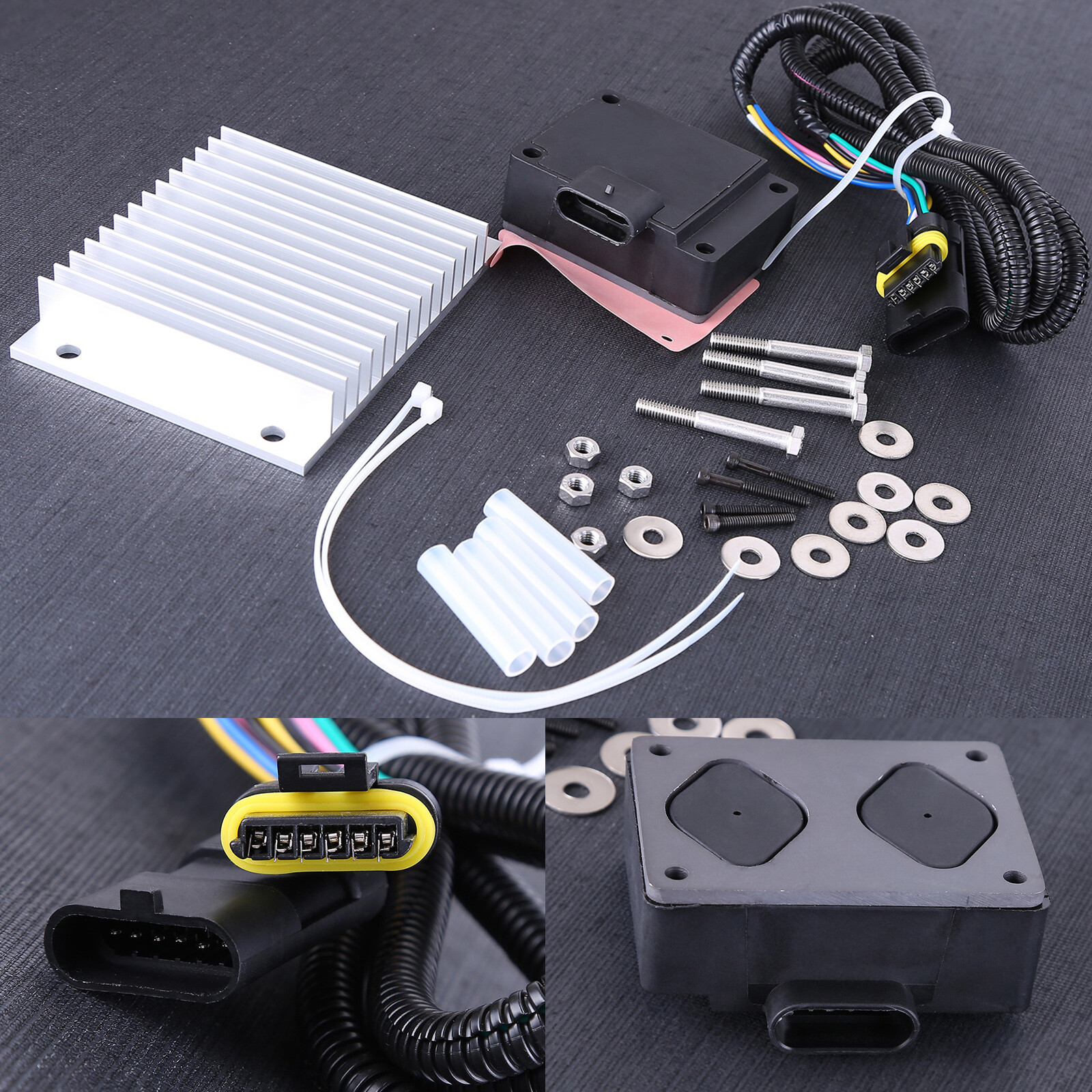 FUEL PUMP DRIVER MODULE PMD AND RELOCATION KIT SET FOR CHEVY GMC 6.5L ...