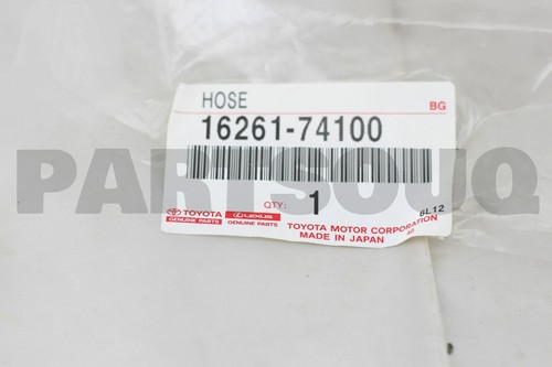 1626174100 Genuine Toyota HOSE, WATER BY-PASS 16261-74100 | eBay