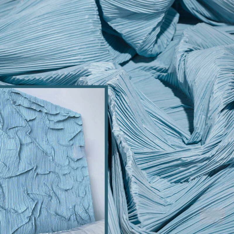 Wrinkled Fabric Dress